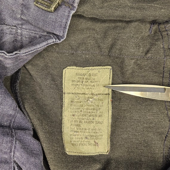 90's faded Propper brand BDU cargo pants / Navy / Med… - Gem