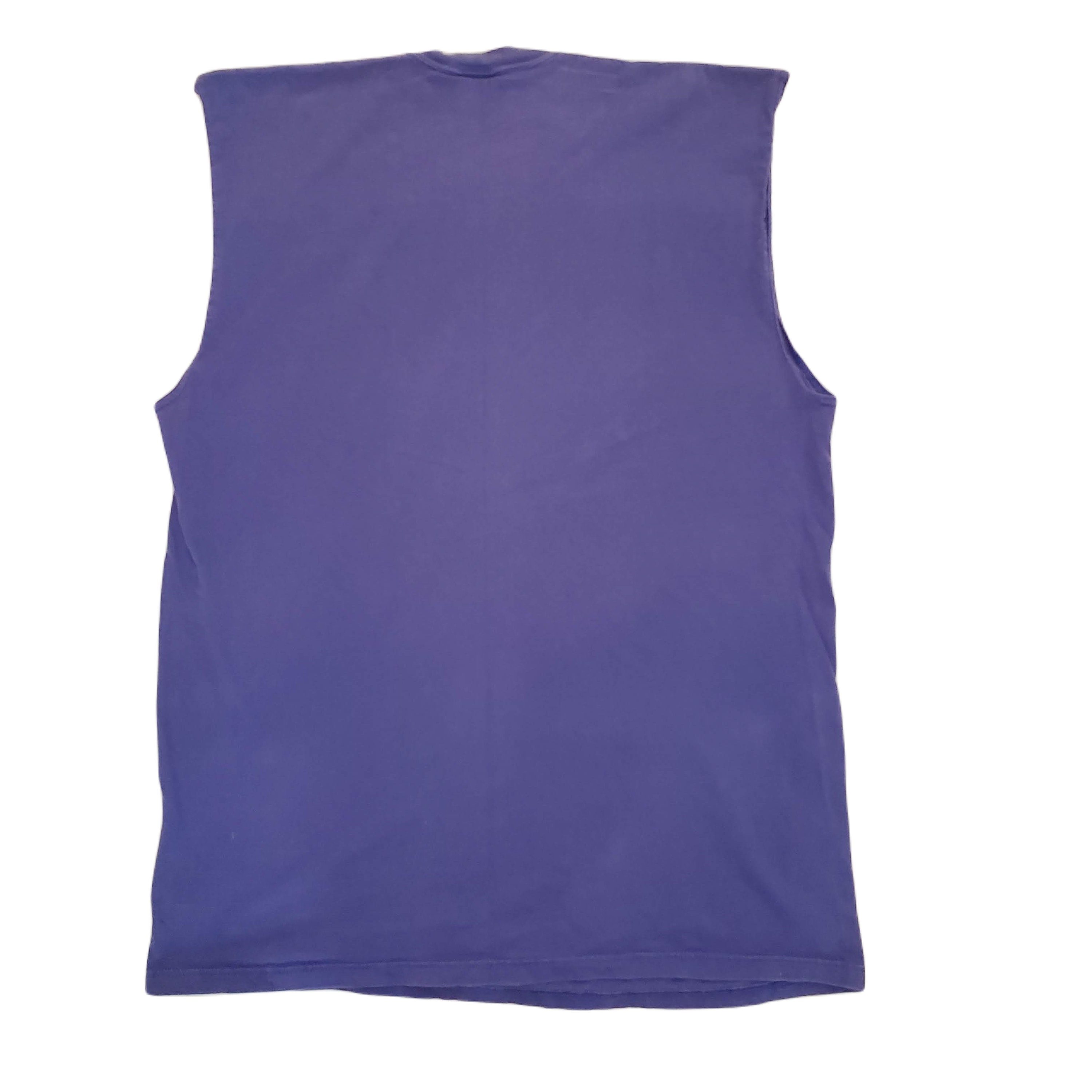 90s Blank Purple Basic Concepts Muscle Tee/tank / Men's XL - Etsy