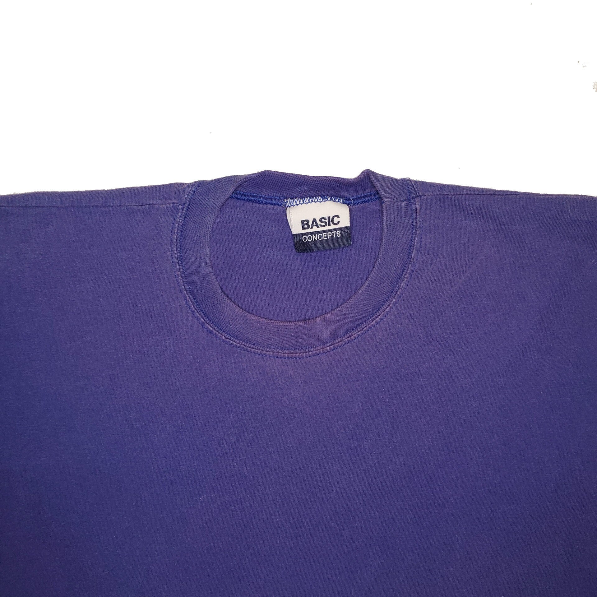 90s Blank Purple Basic Concepts Muscle Tee/tank / Men's XL - Etsy