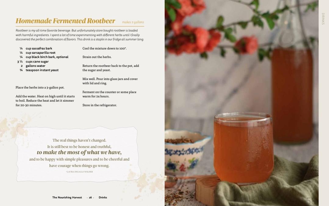 The Nourishing Harvest Cookbook - Etsy