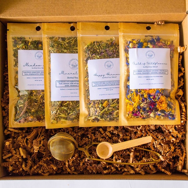 Tea Sample Box - Etsy
