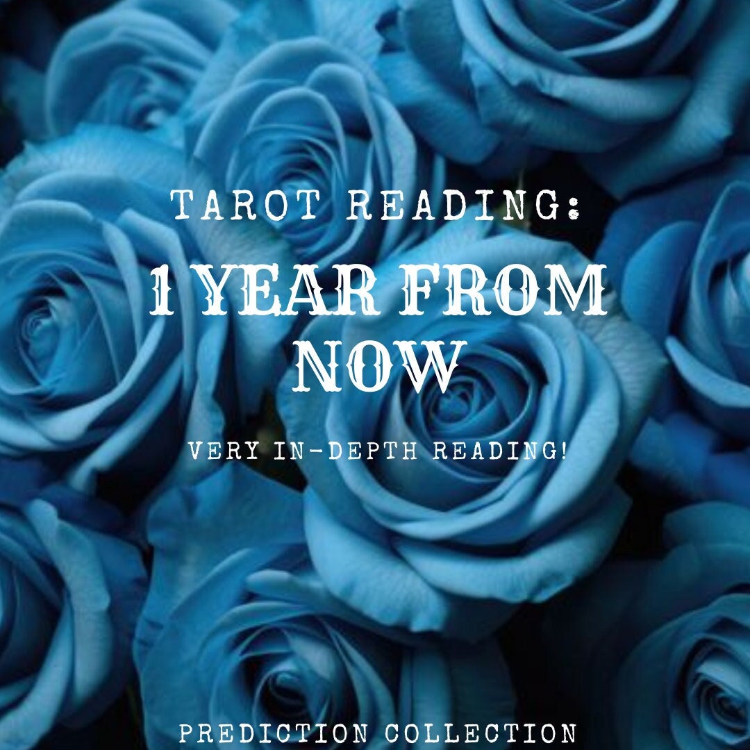 1 Year From Now (prediction) Tarot Reading - Etsy