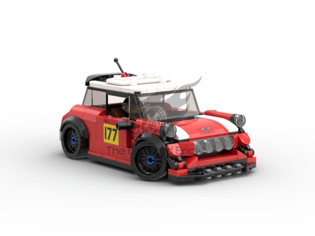 Buildable Mini Cooper Gift for Car Enthusiasts 245 Pieces Custom LEGO ...
