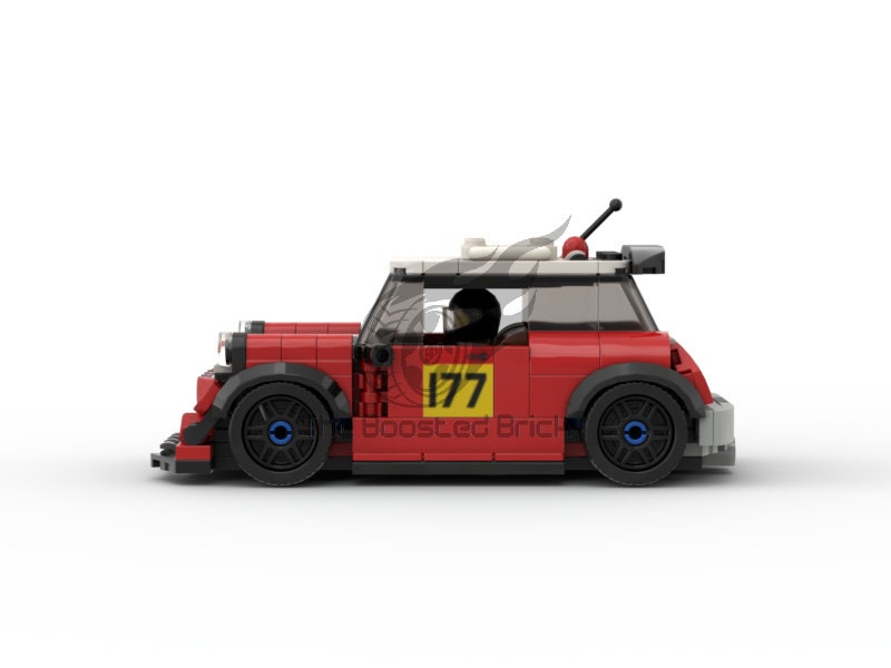 Buildable Mini Cooper Gift for Car Enthusiasts 245 Pieces Custom LEGO ...