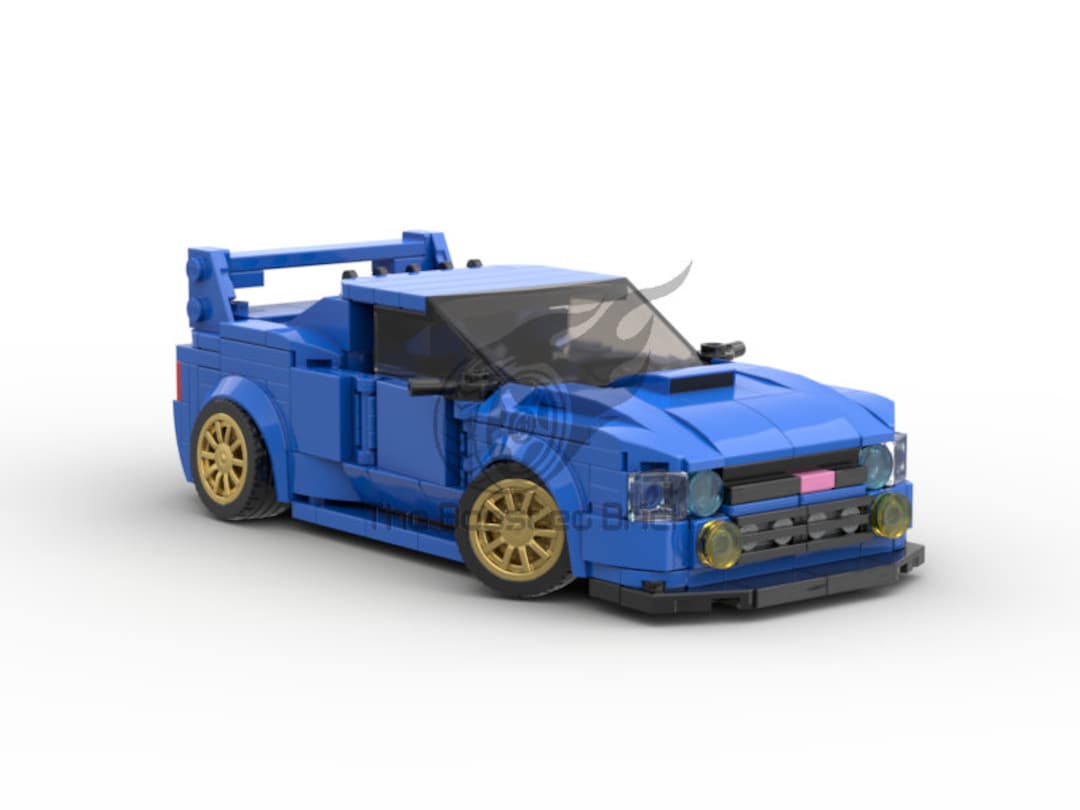 Subaru WRX Sti Building Block Set Inspired for Car Enthusiasts | 360 ...