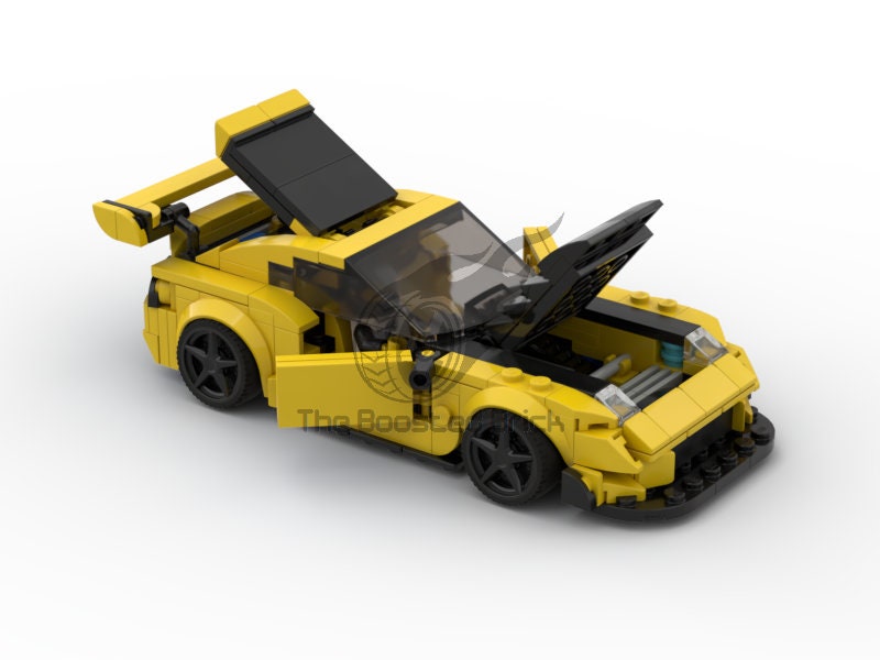 Buildable Mazda RX7 (initial D Spec) Inspired Gift for Car Enthusiasts ...