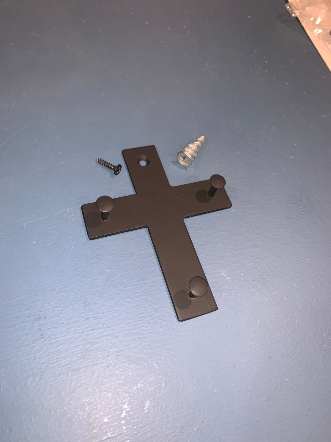 Cross Key Hanger, Key Rack, Wall Art, Metal Key Hanger - Etsy