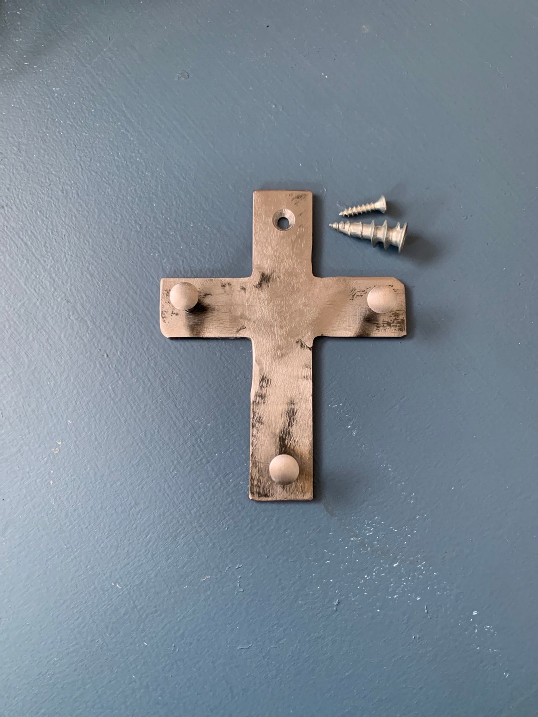 Cross Key Hanger, Key Rack, Wall Art, Metal Key Hanger - Etsy