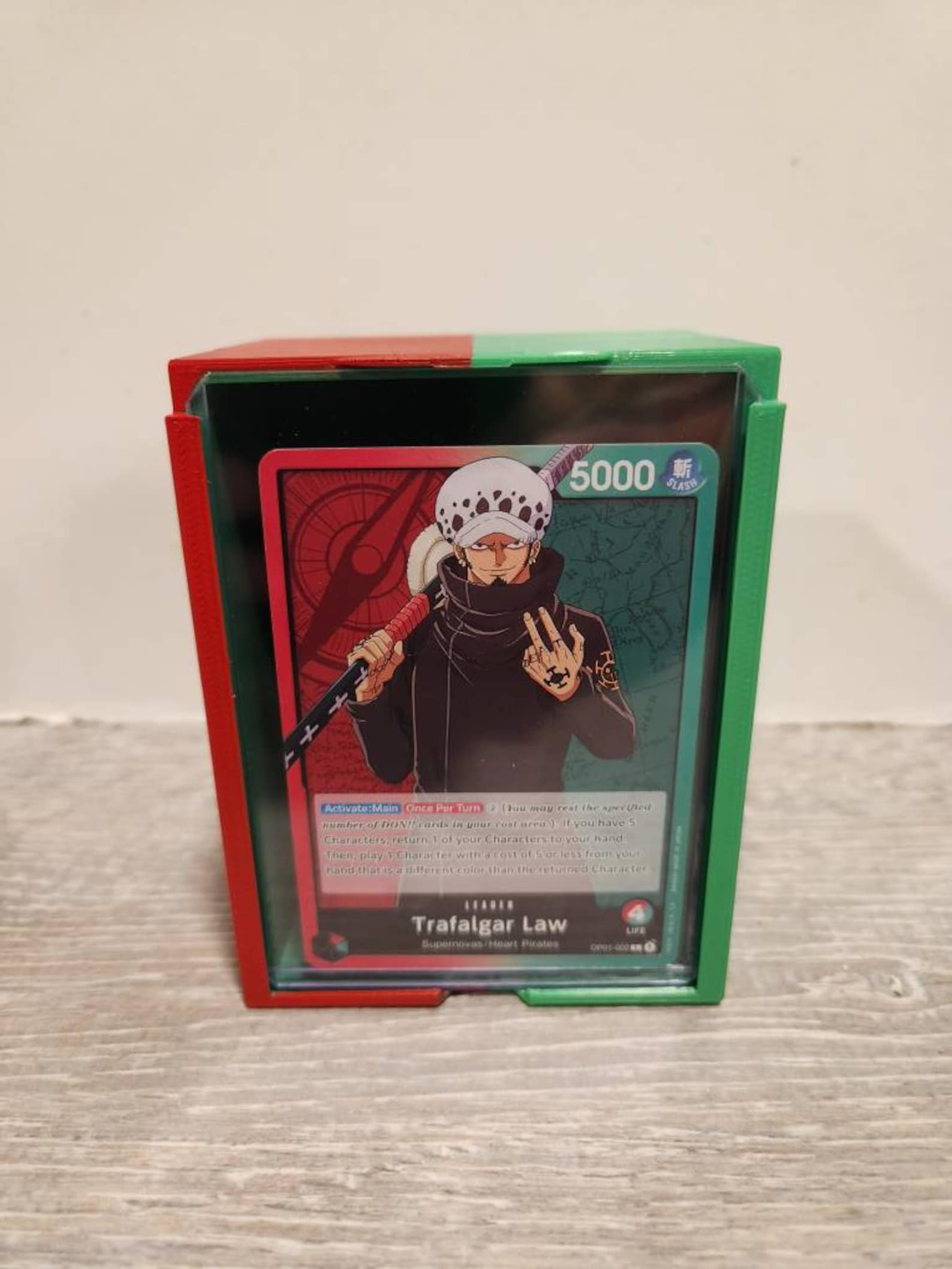 One Piece TCG Leader Deck Box - Etsy