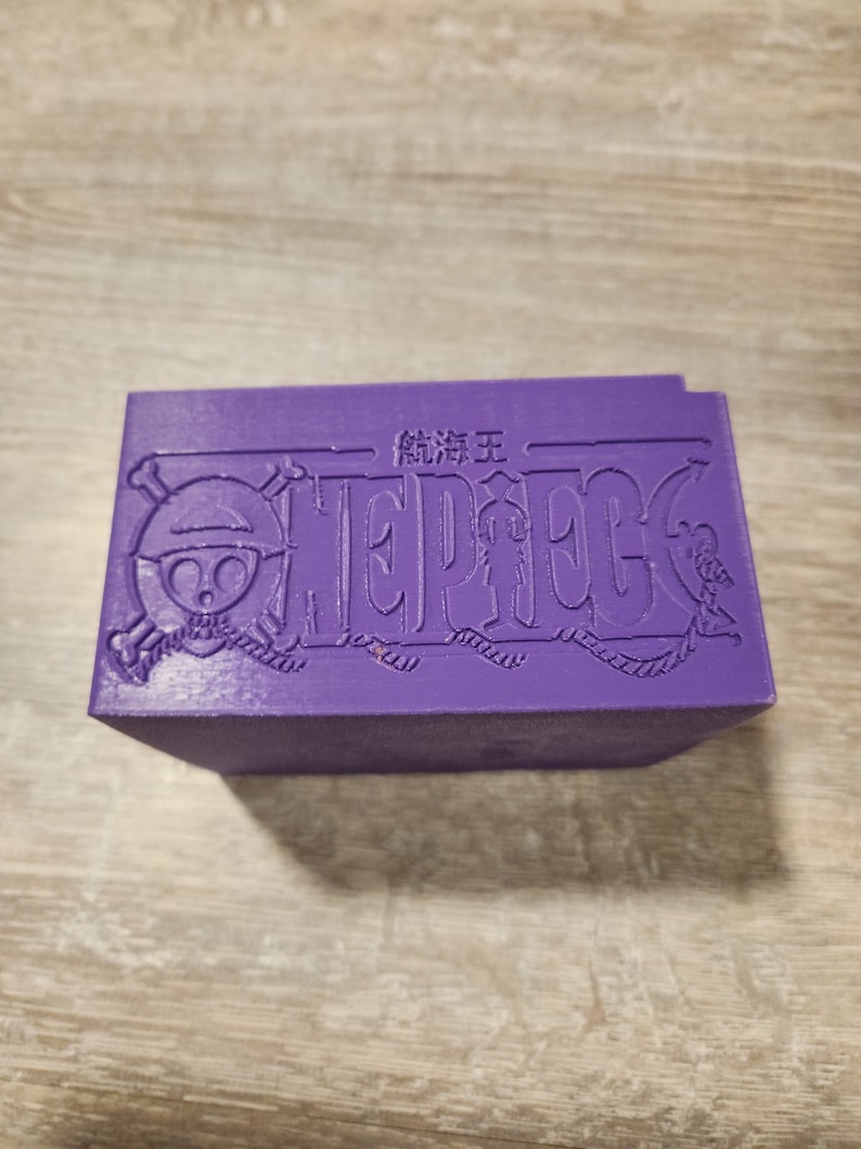 One Piece TCG Leader Deck Box - Etsy