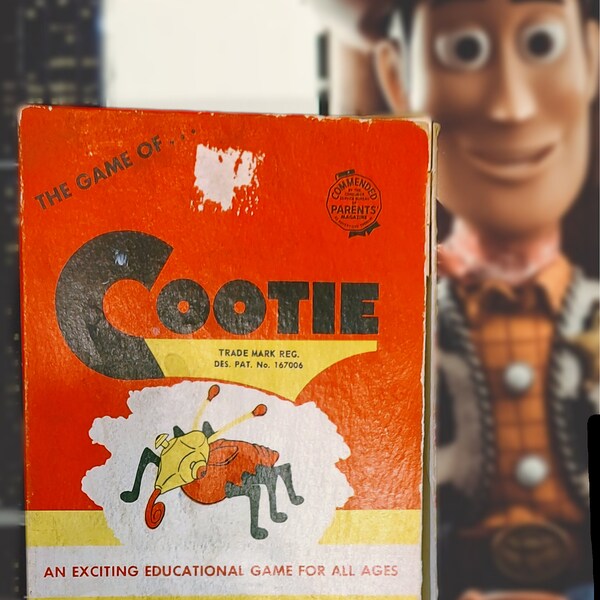 Vintage Cootie Game - Etsy