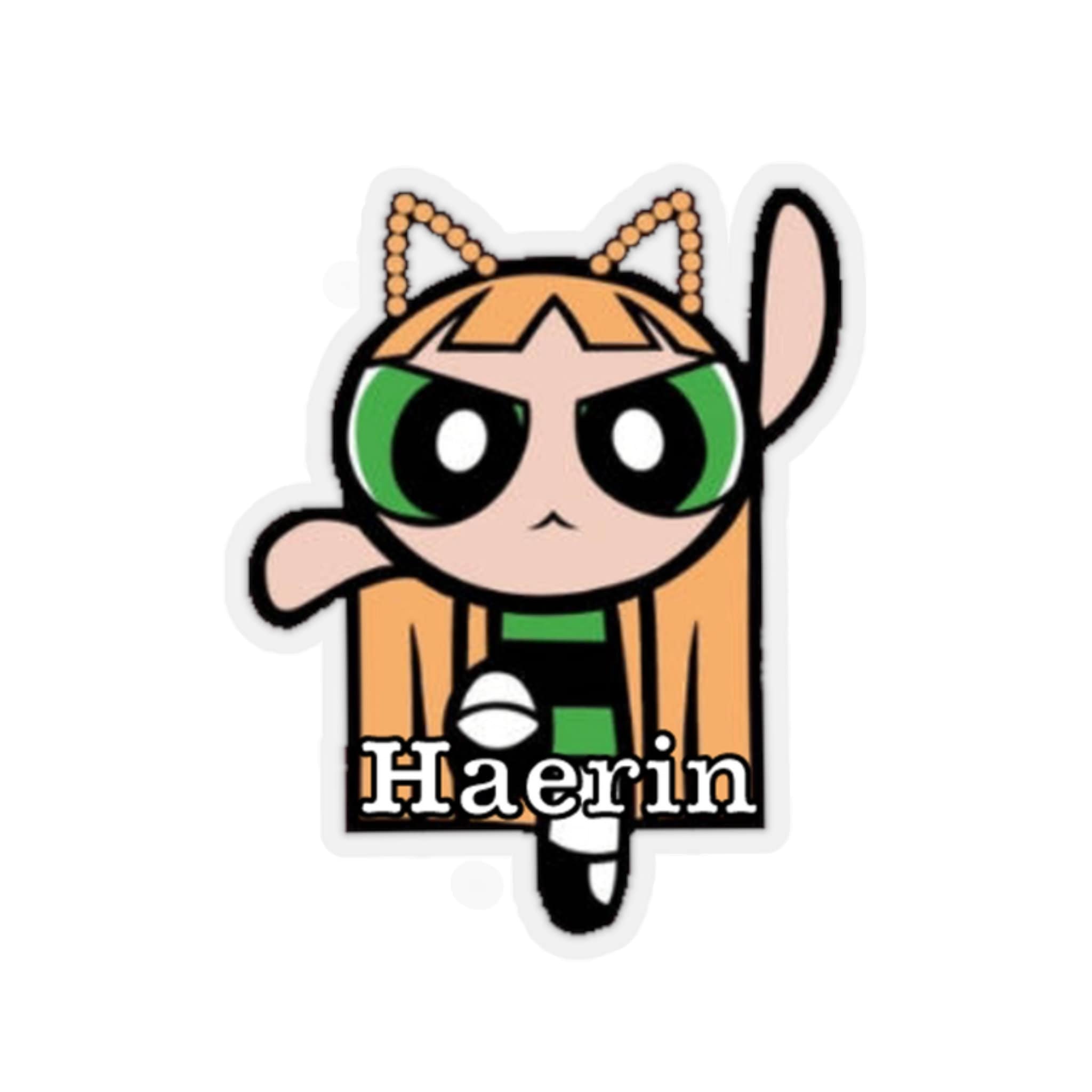 Newjeans Haerin Powerpuff Stickers - Etsy UK
