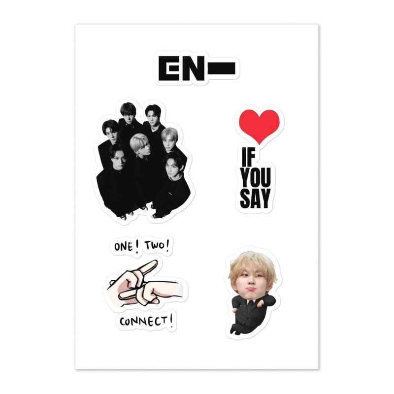 Enhypen Stickers - Etsy