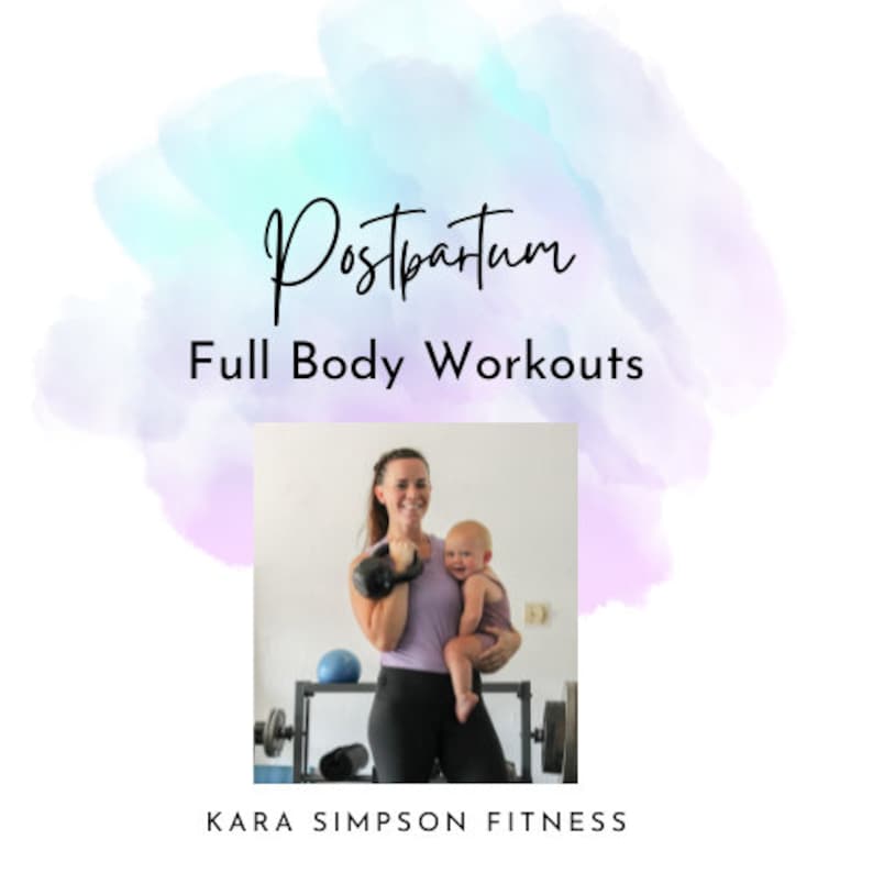 Postpartum Full Body Workout - Etsy