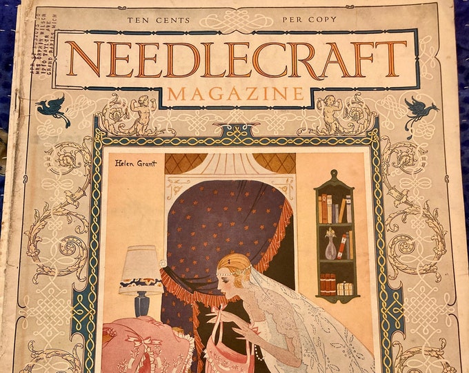 Vintage 1920s and 30s Needlecraft Magazines - Etsy