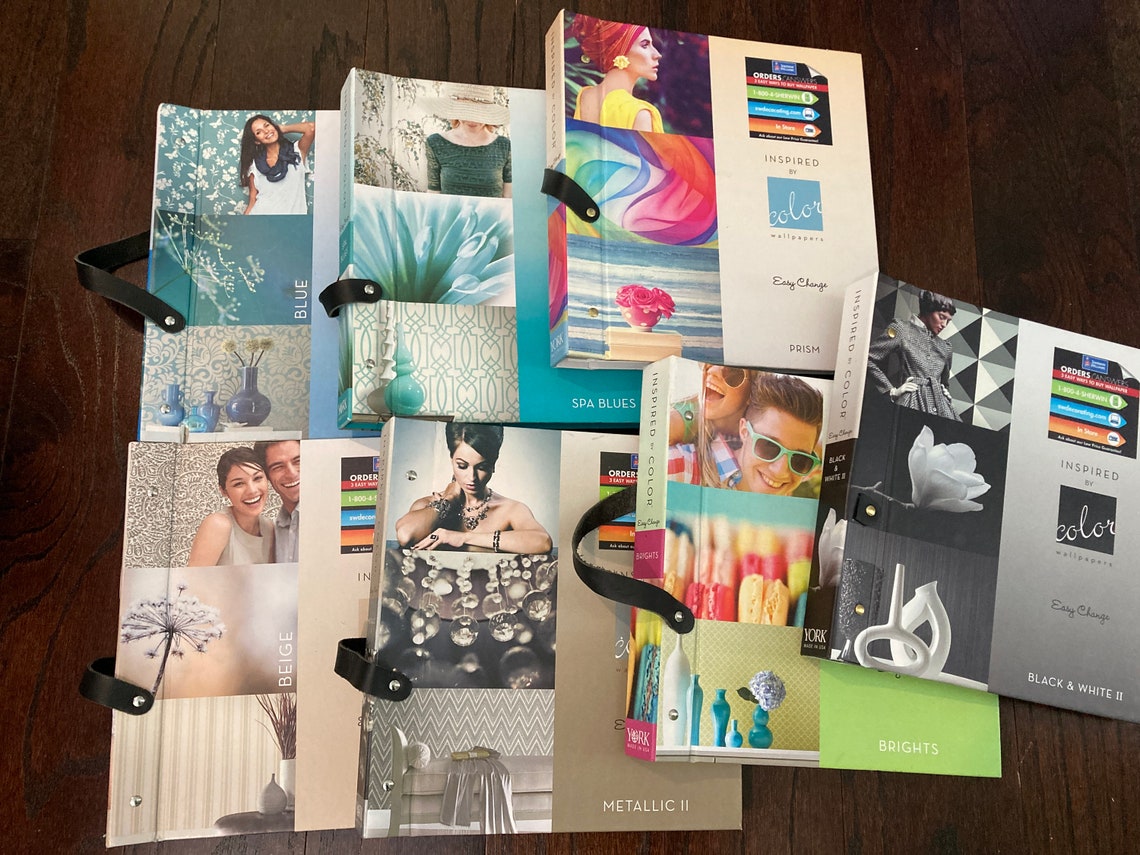 Wallpaper Sample Books inspired by Color Collection York / Scrapbooking ...