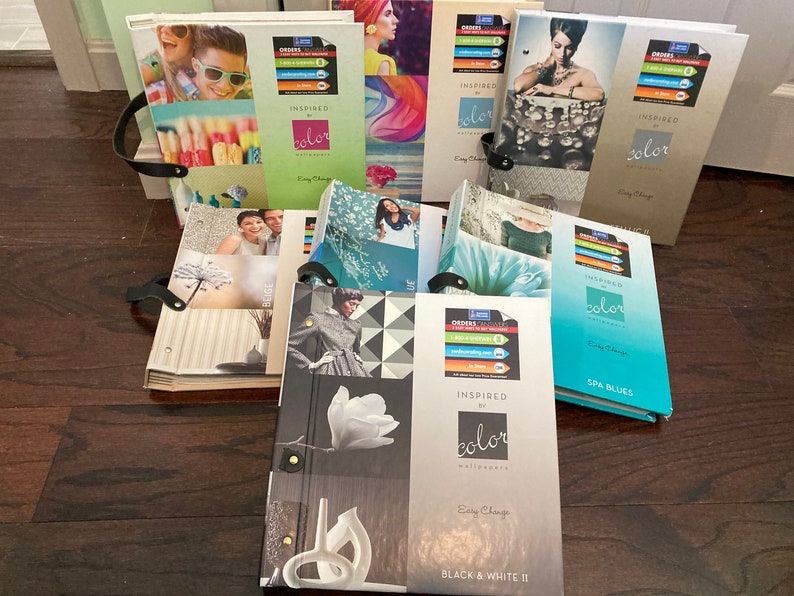 Wallpaper Sample Books inspired by Color Collection York / Scrapbooking ...