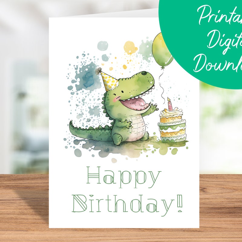 Alligator Birthday - Etsy