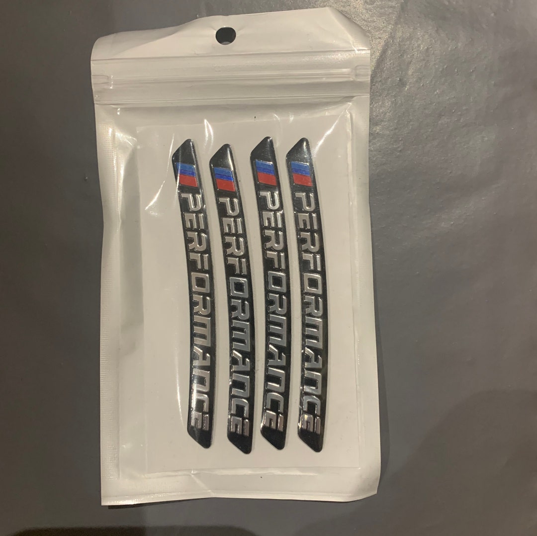 Pack of 4 M Power BMW Mpower Decal Stickers Car Tire - Etsy UK