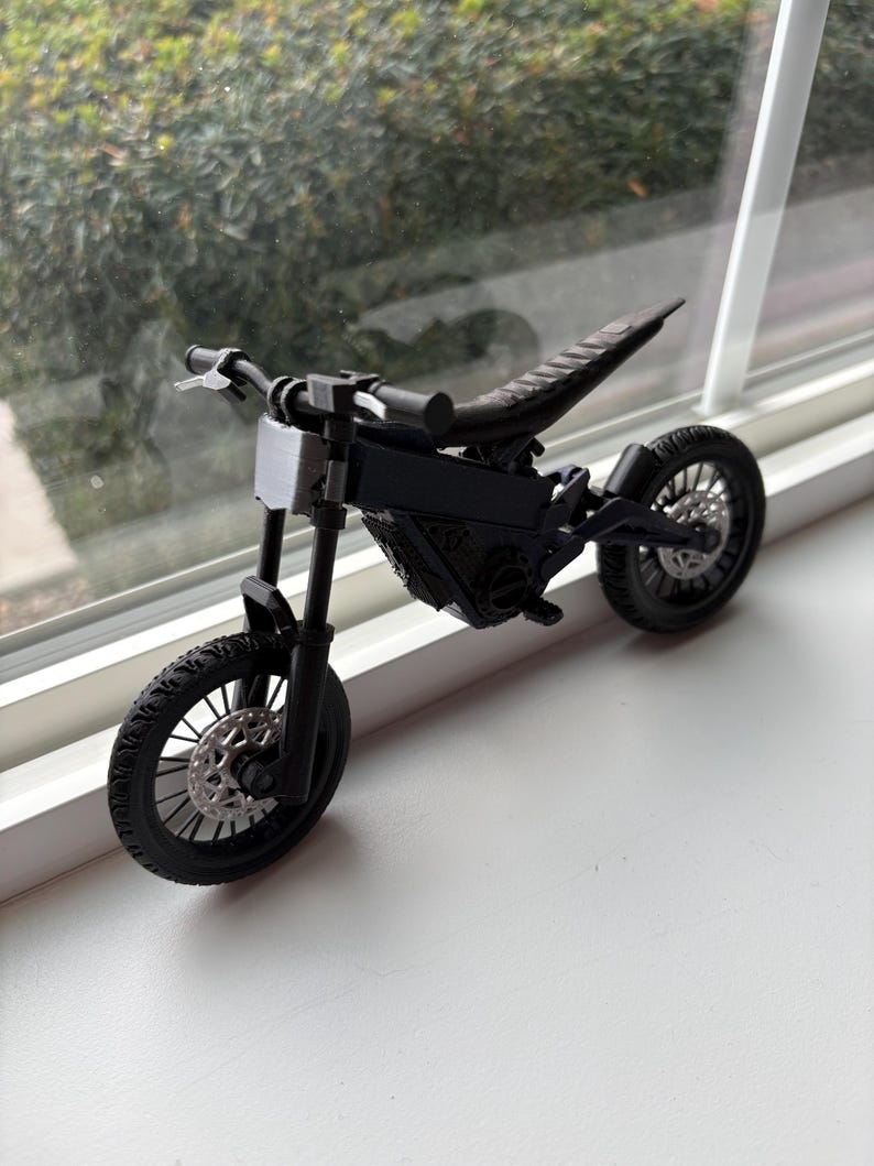 Mini 3D Printed Talaria Xxx Model – 1:9 Scale | Functional Suspension | Rotating Wheels ...