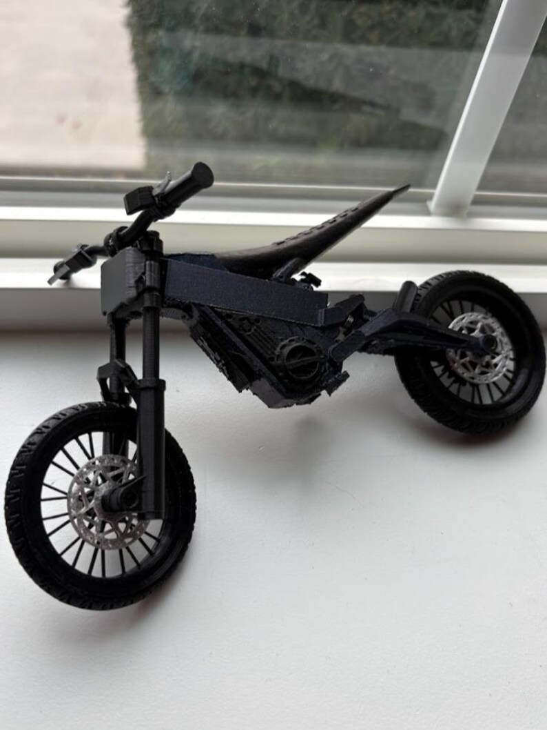 Mini 3D Printed Talaria Xxx Model – 1:9 Scale | Functional Suspension | Rotating Wheels ...