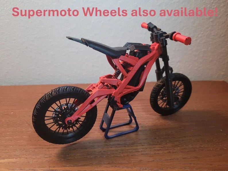 Mini 3D Printed Surron Model – 1:9 Scale | Functional Suspension ...