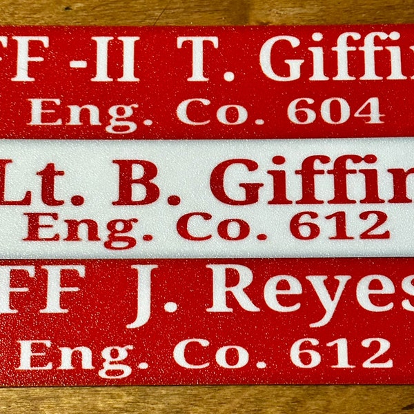 Magnetic Locker Name Plates - Etsy