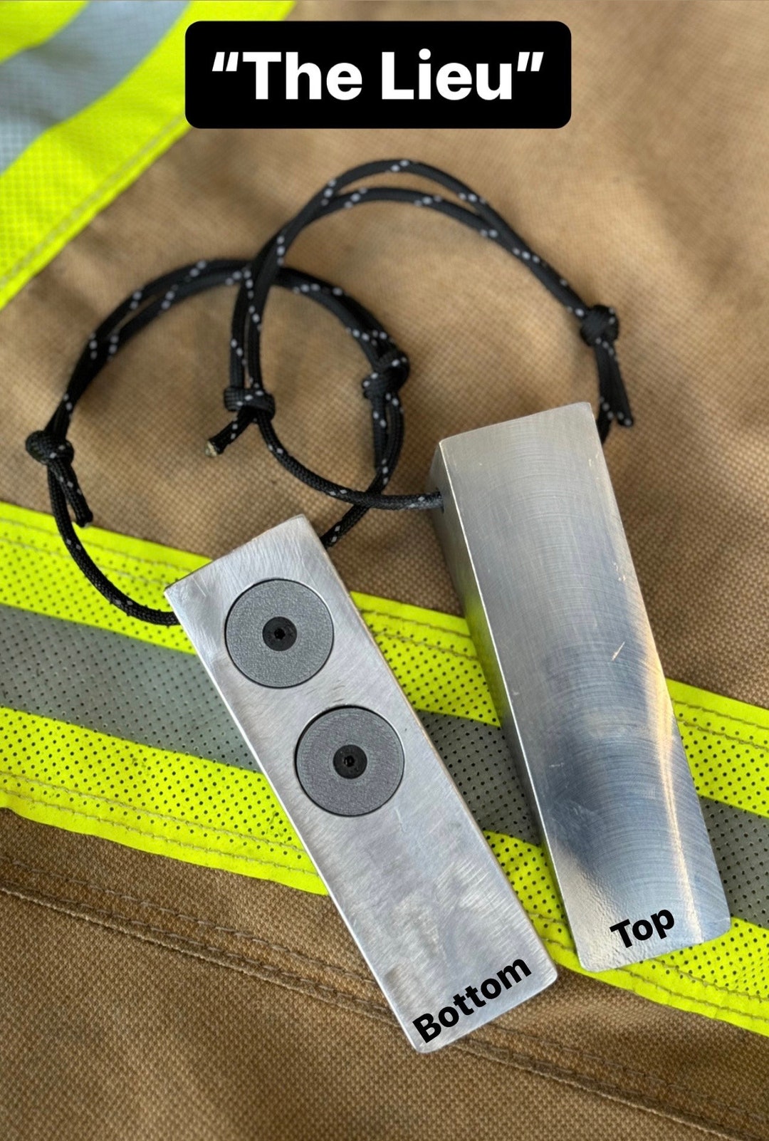 The Lieu - 1 Aluminum Firefighter Wedge W/ (2) 30lb. Magnets and ...