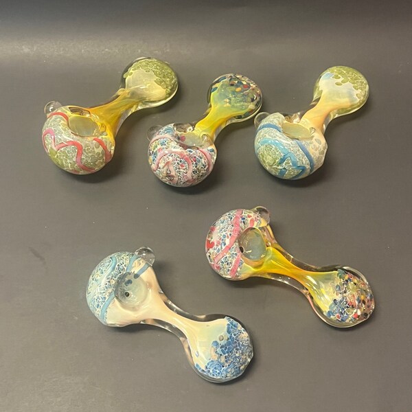Spoon Glass Pipes - Etsy