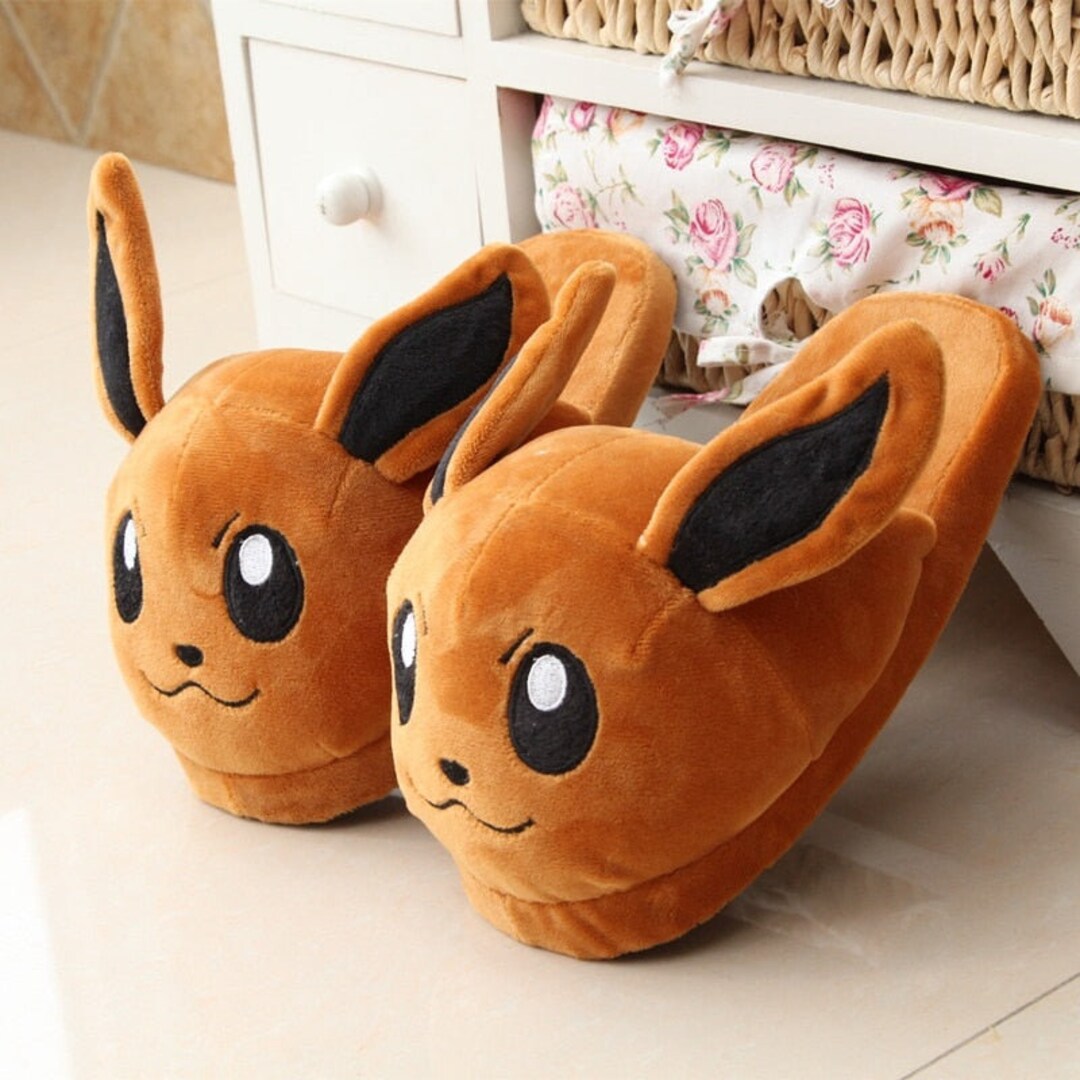 Pokemon Pikachu Eevee Charmander Squirtle Snorlax Slippers - Etsy