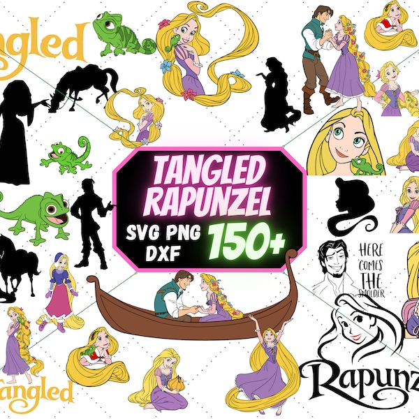 Rapunzel Cricut Svg - Etsy