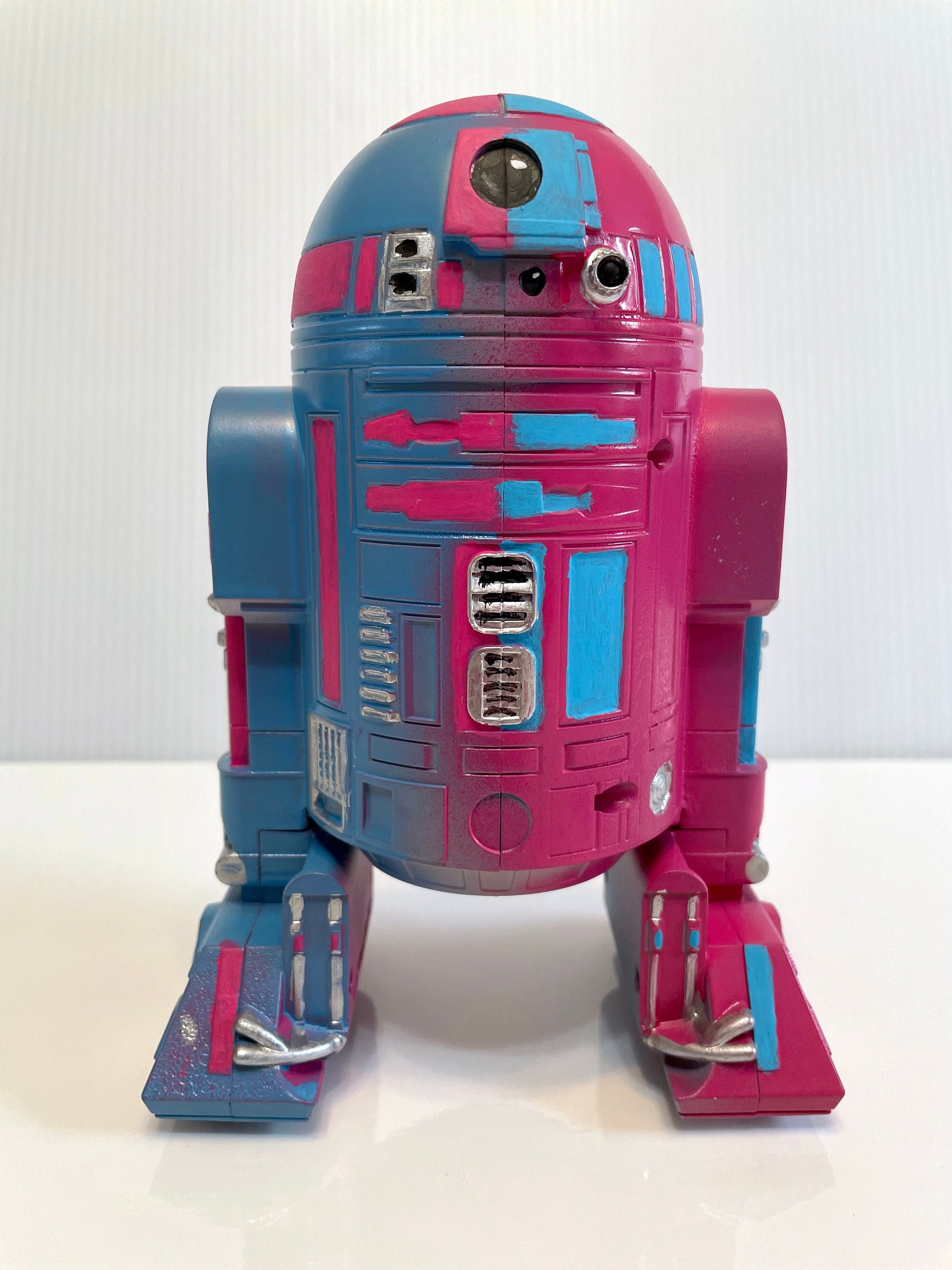 Designer Droid R2-PB (pink and Blue) - Etsy