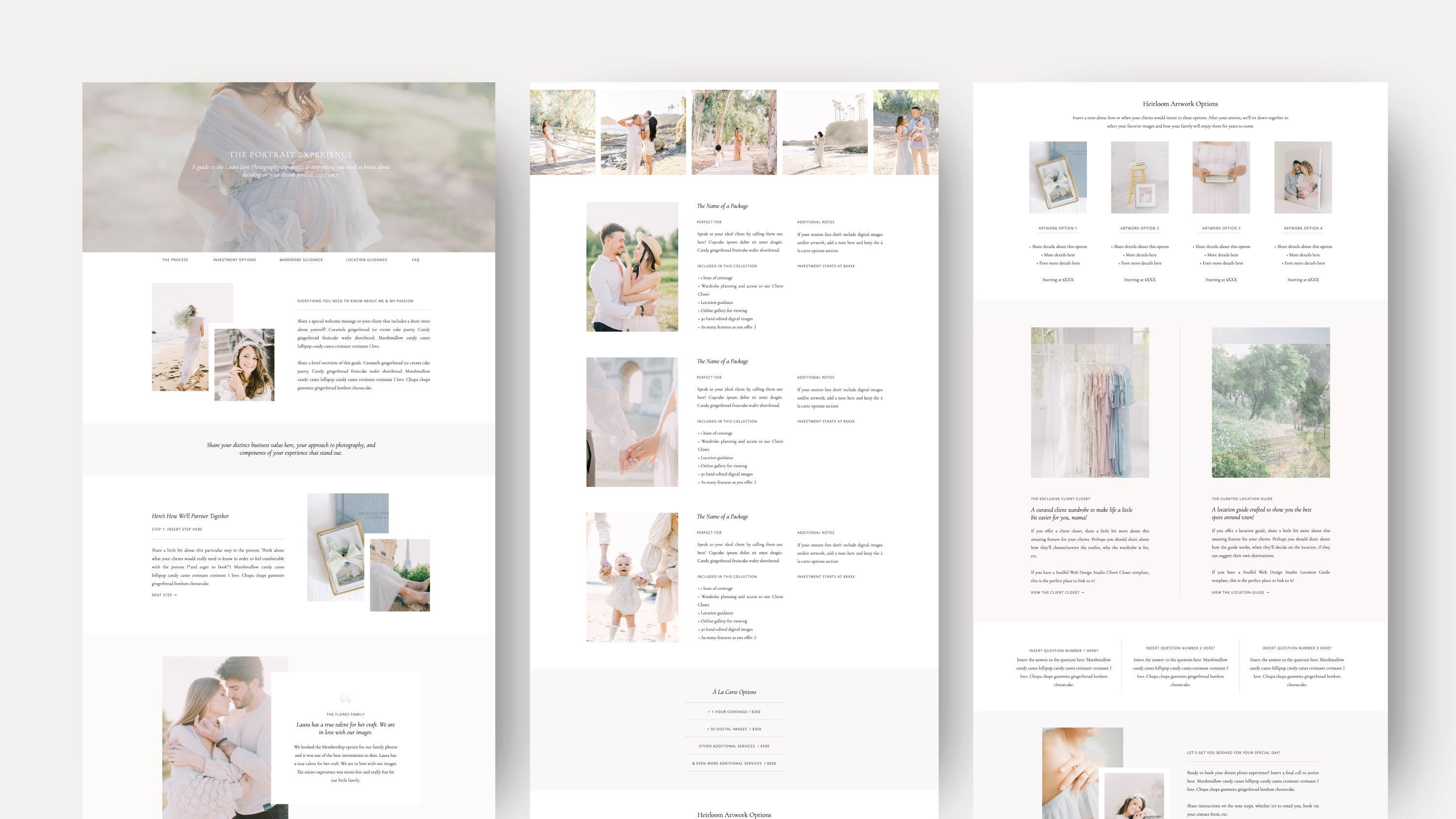 Showit Welcome Guide | Showit Wedding Photography Welcome Guide ...
