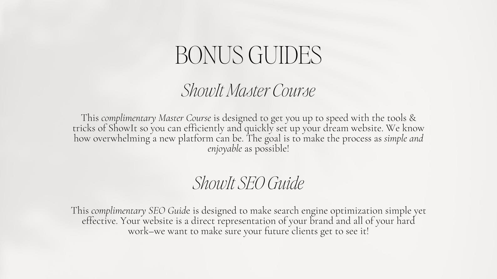 Showit Location Guide | Showit Template for Photographers | Photography Location Guide | Showit ...
