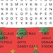 Christmas Word Search - Instant Download - Etsy