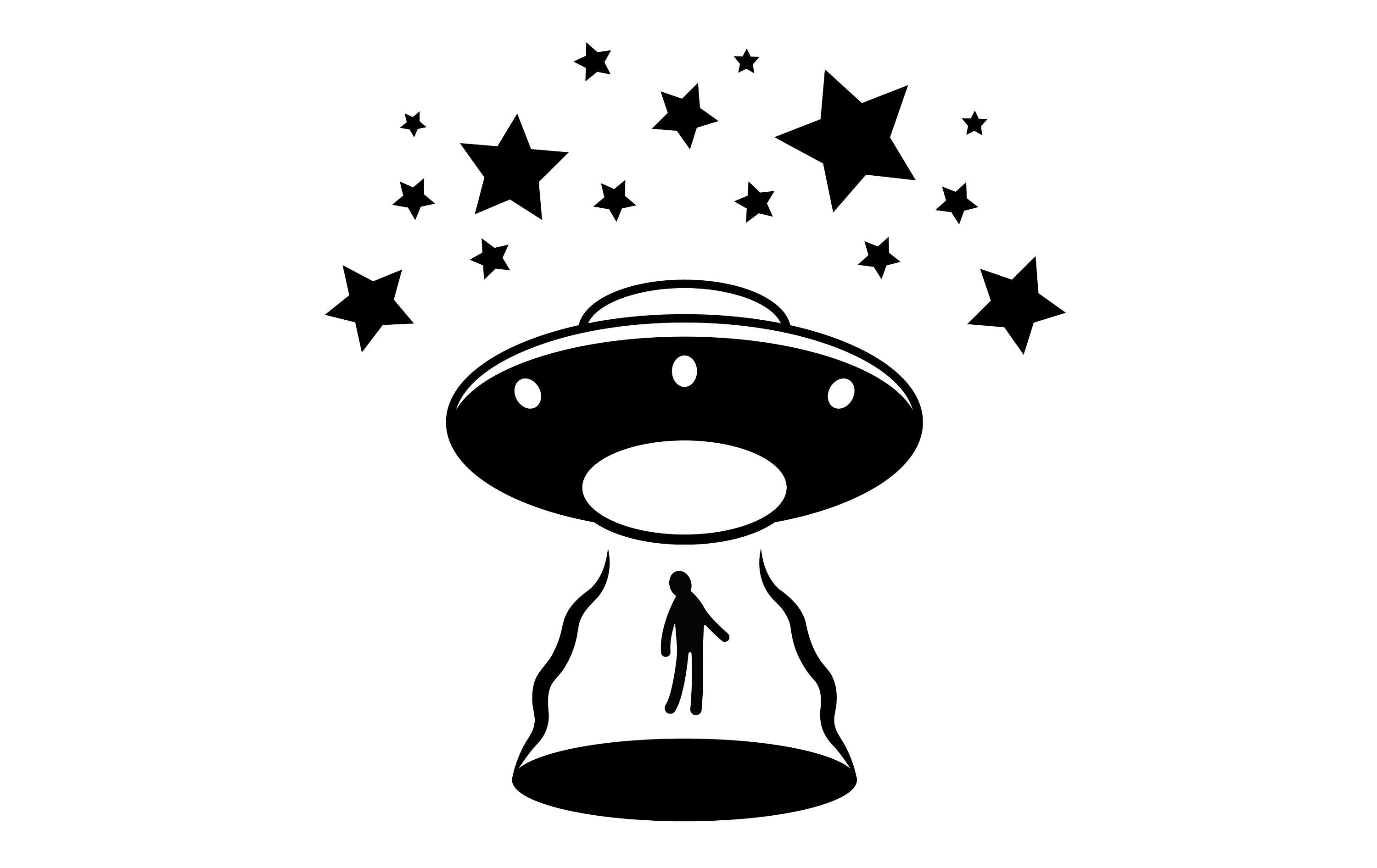 Ufo Abduction Clipart