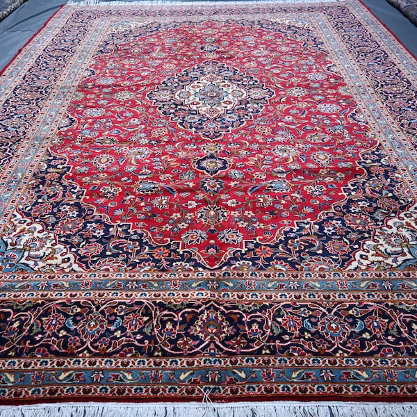 Red Persian Rug - Etsy