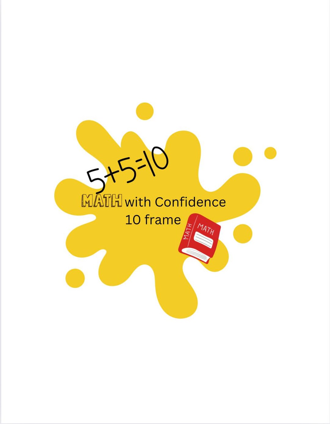 Math With Confidence Ten Frame - Etsy