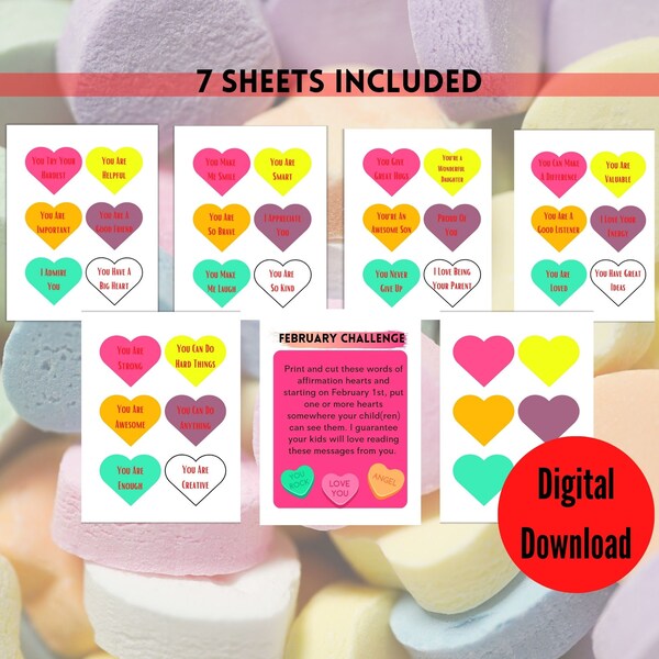 Words of Affirmation - Etsy