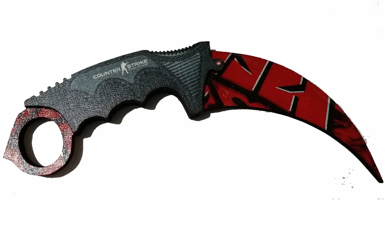 CS GO Skinned Karambit Woodden Toy Gamer Decor Gift for Him - Etsy