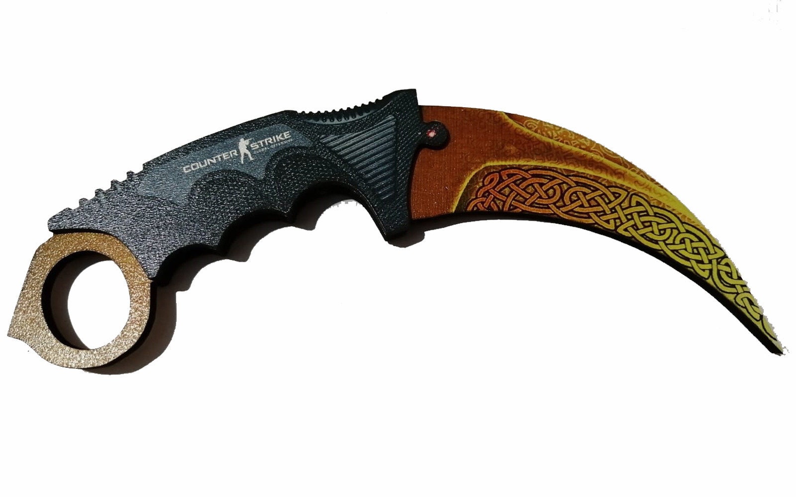 CS GO Skinned Karambit Wooden Toy: Gamer Decor (20cm) - Etsy