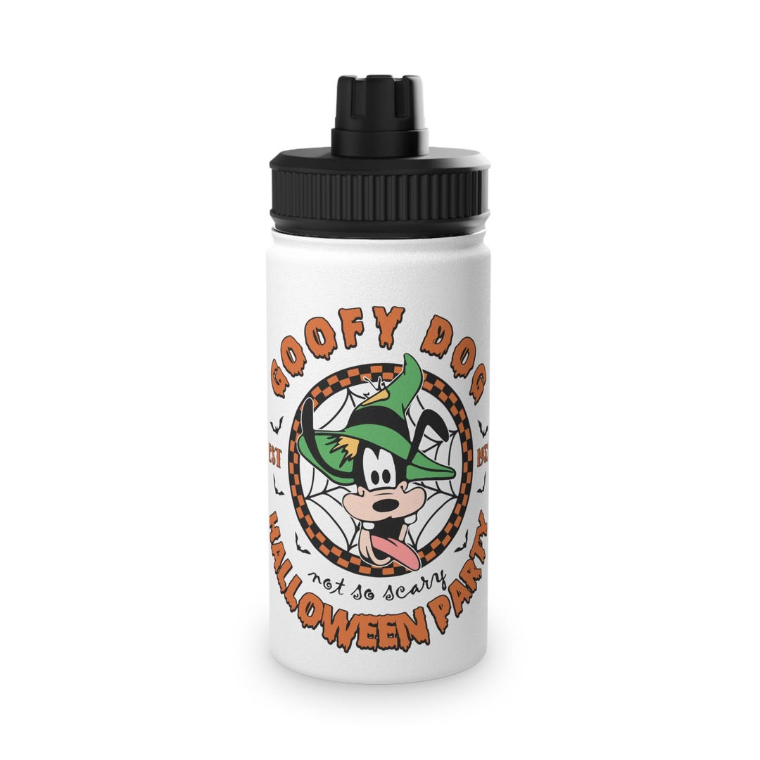 Goofy Halloween Stainless Steel Water Bottle With Sports Lid, Funny ...