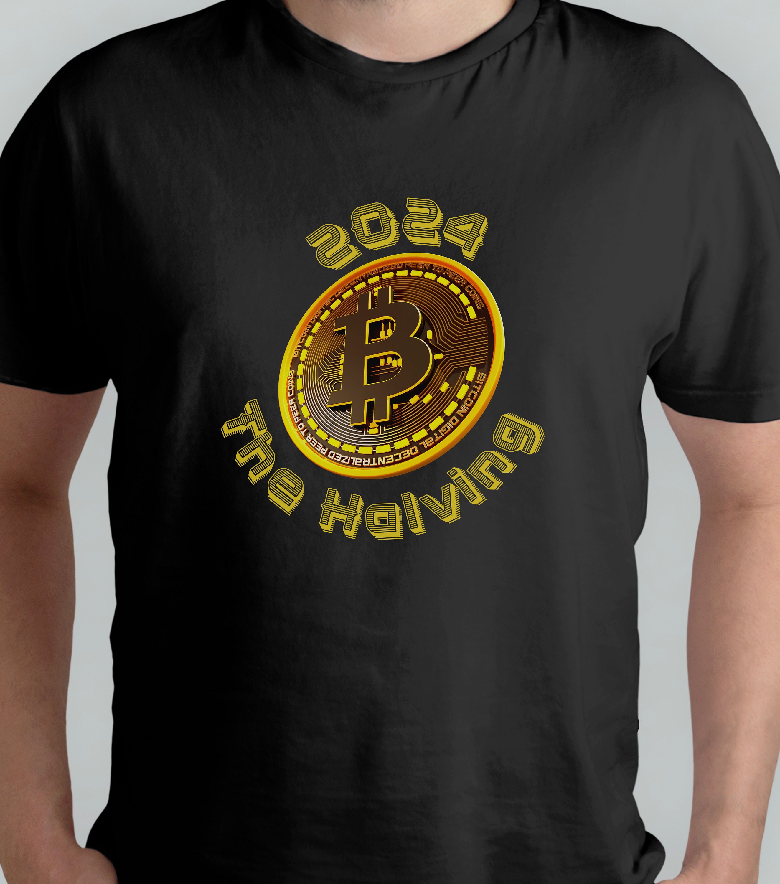 Bitcoin 2024 Halving 2024 New Year Crypto Shirt-bitcoin Halving Bull ...