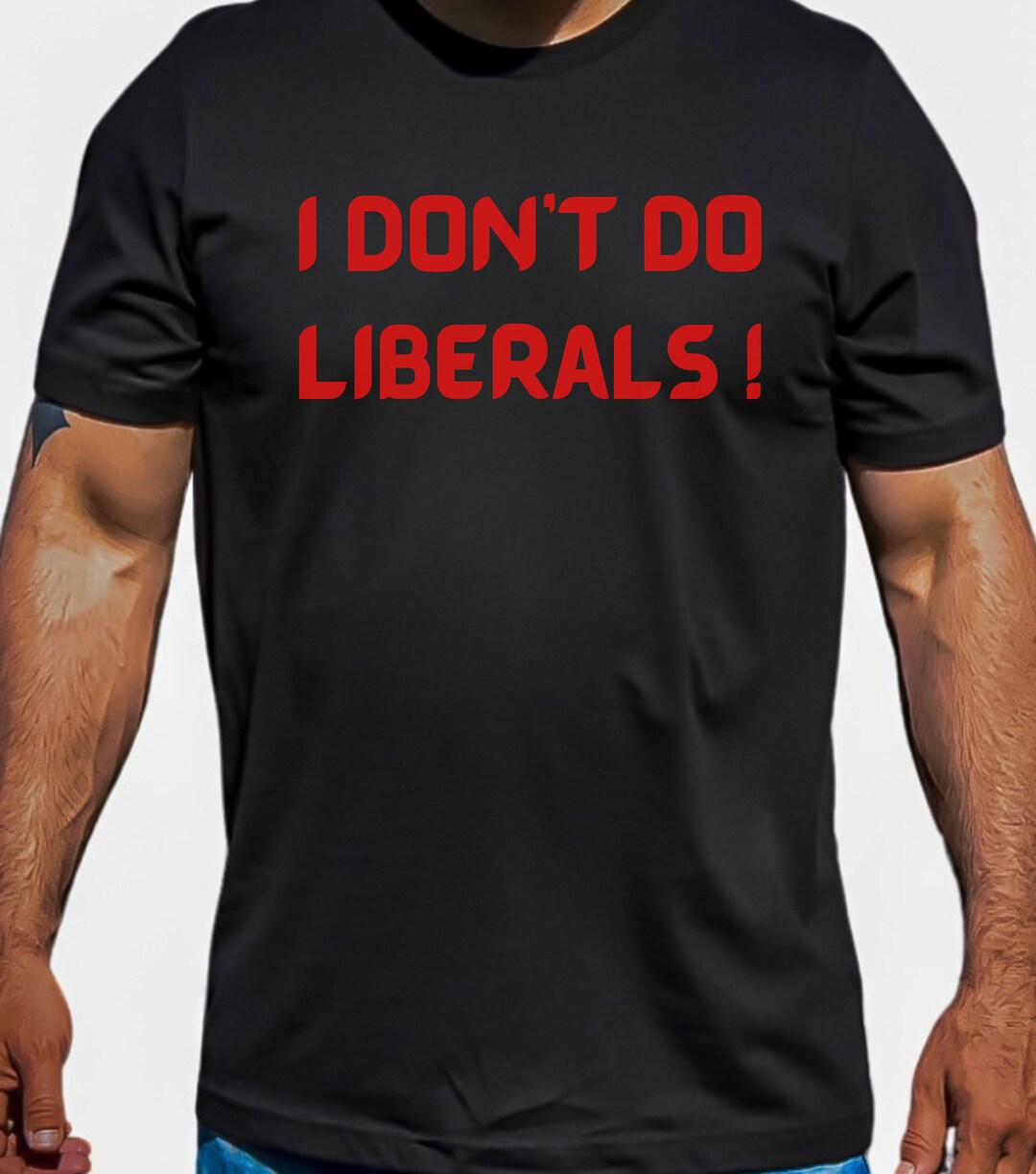 Ant Liberal- Anti Progressive- Pro Republican Graphic Tee- - Etsy