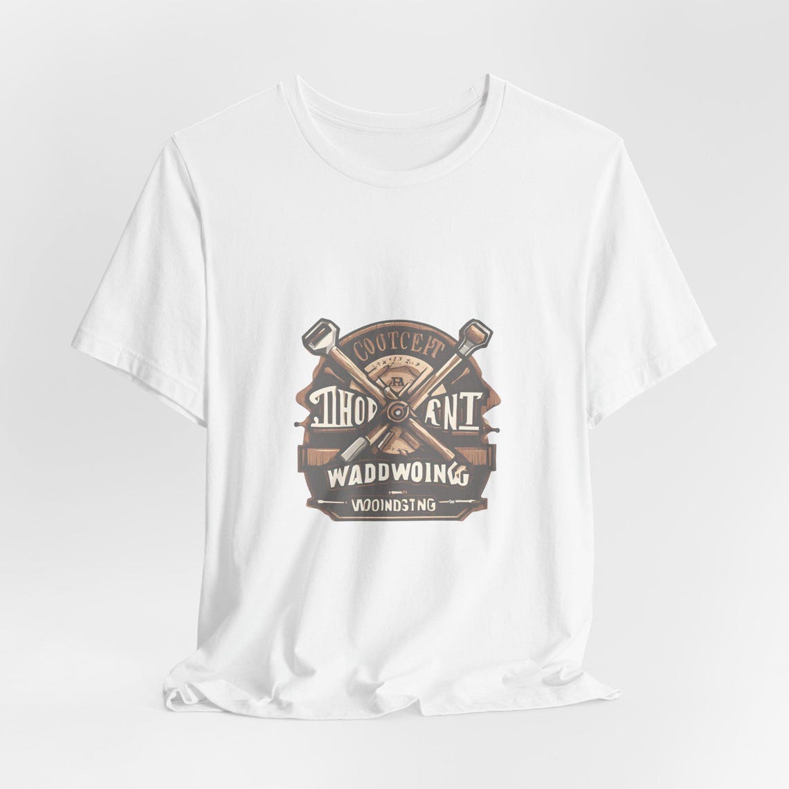 Unique Abstract Woodworking Logo - Woodworkers Shirts - Woodworking ...