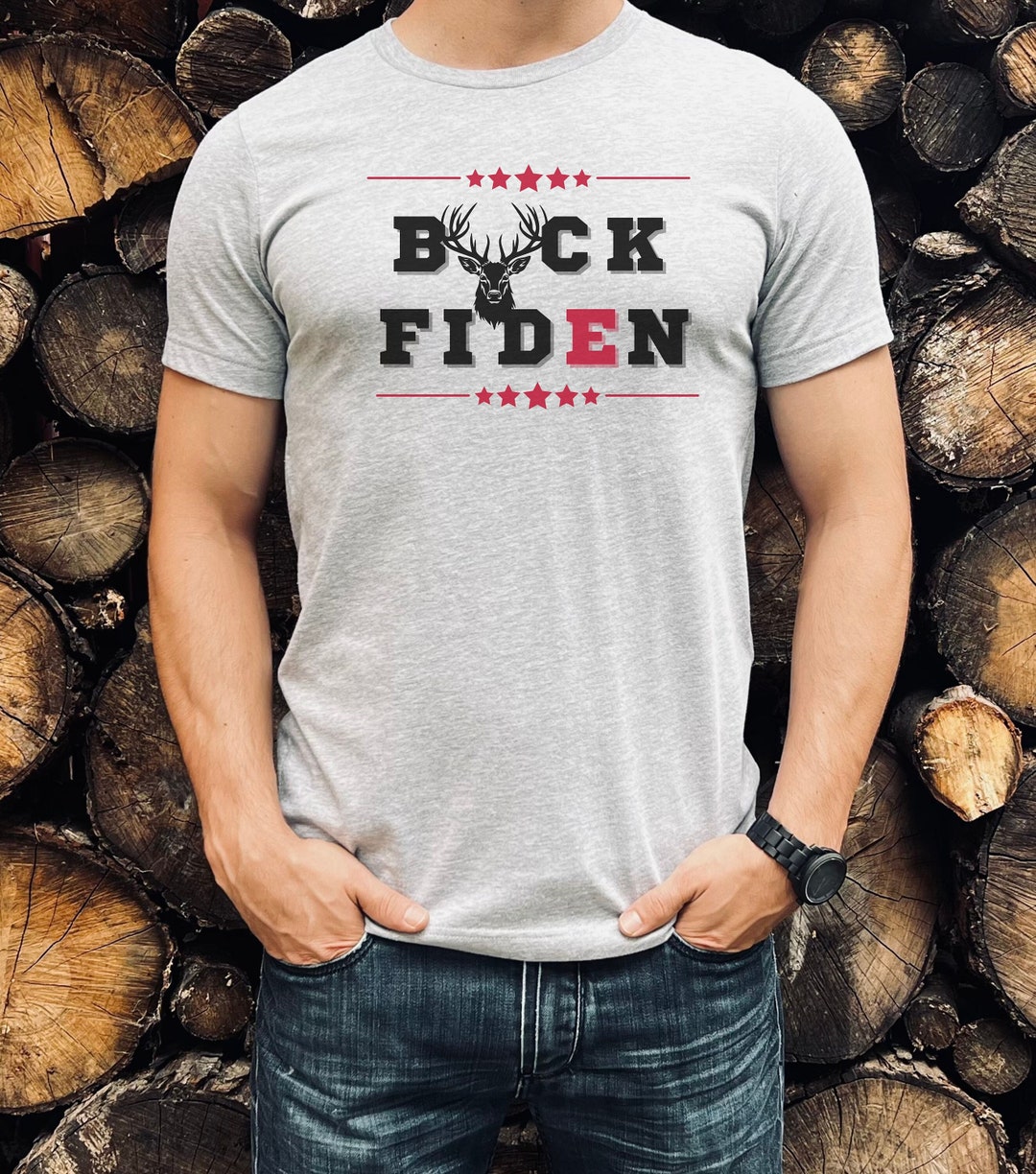 Buck Fiden Anti Joe Biden Logo Tee 2024 Anti-democratic Election ...