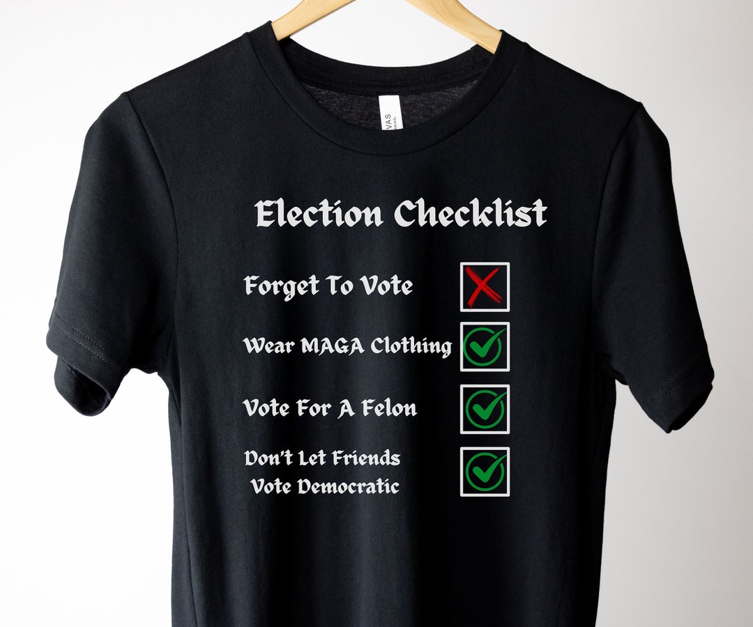 2024 Election Checklist - Pro Republican Voting Checklist - Pro-trump ...