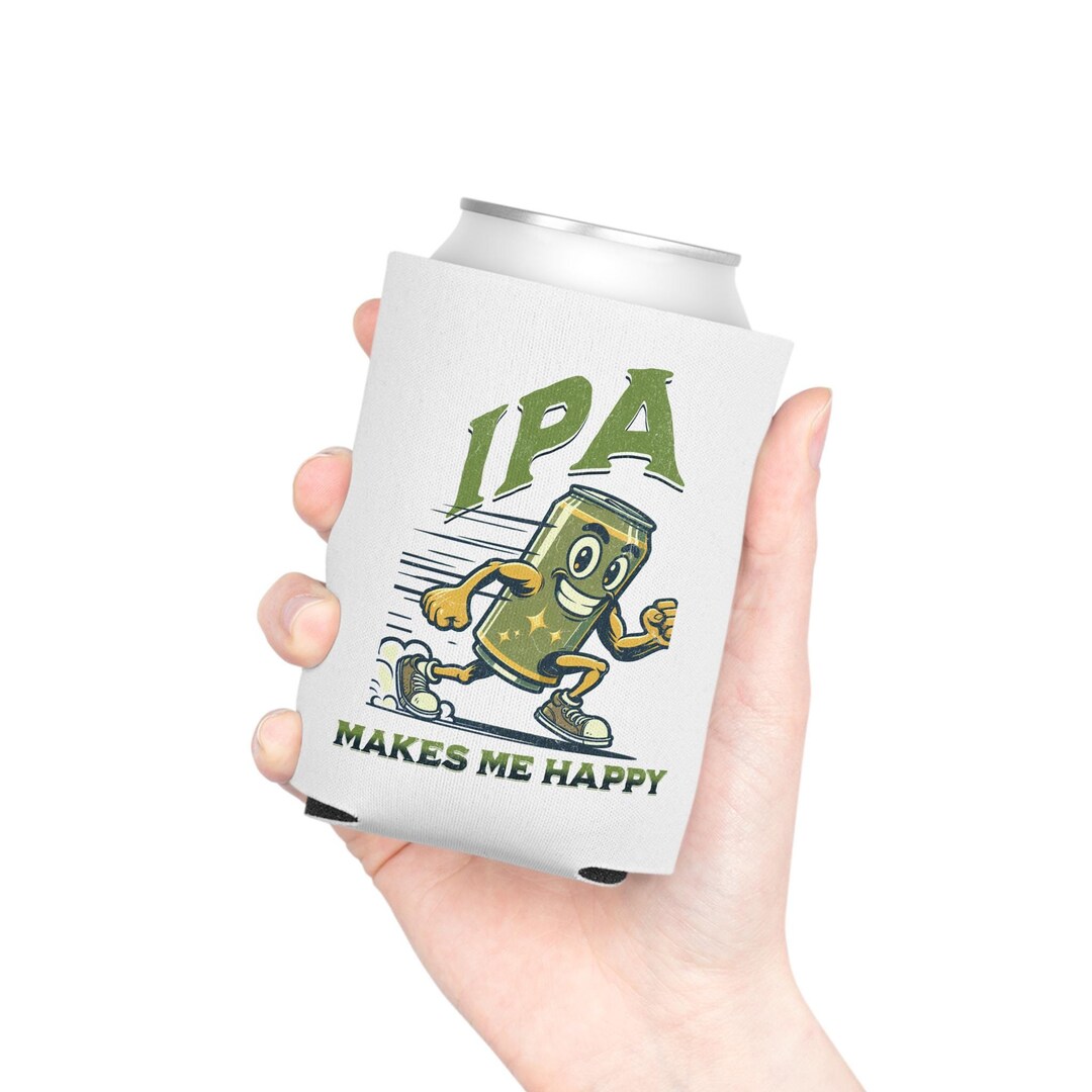 Funny IPA Beer Can Cooler - Beer Koozies- Humorous Can Koozies - Gifts ...