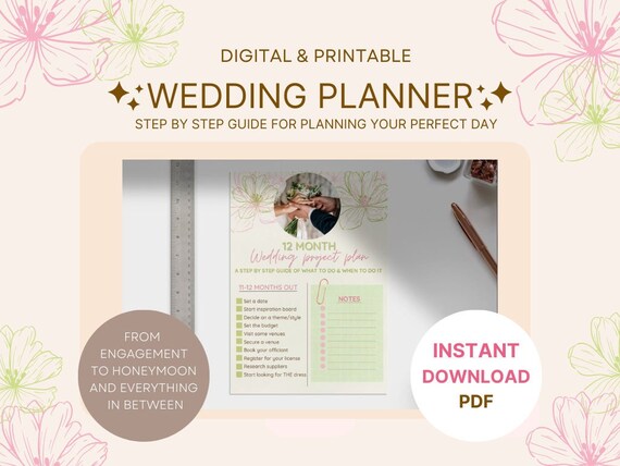 Project Plan For Wedding