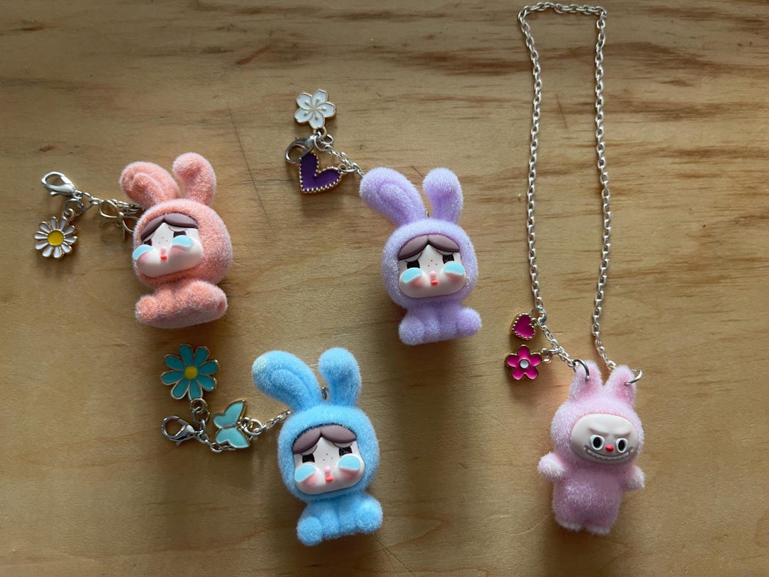 Custom Labubu and Crybaby Crying Key Chains! - Etsy
